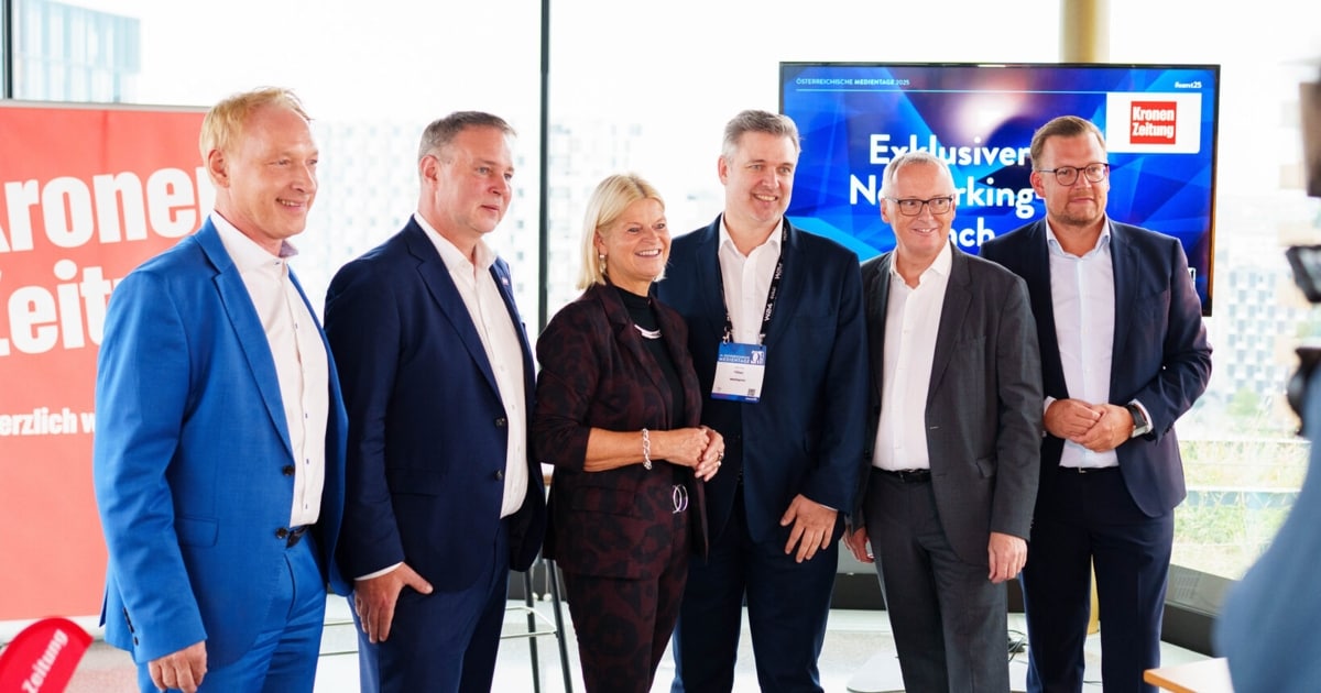 „Krone“-Lunch in Wien - Medienwelt im Wandel: Experten sprechen ...