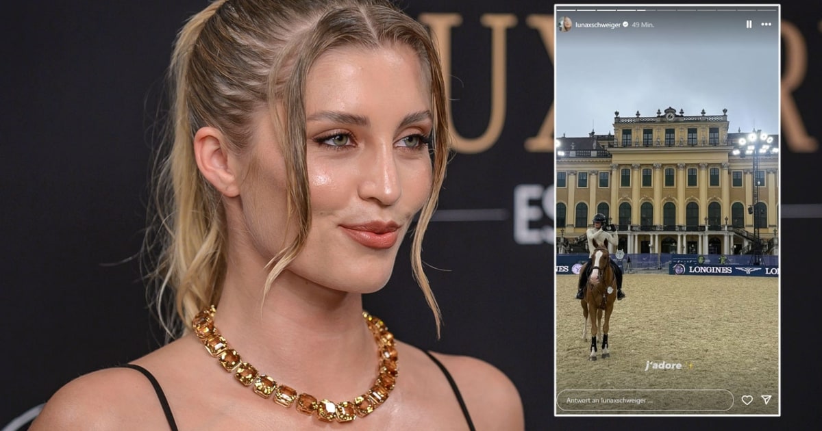 Fesche Promi-Tochter - Dieser Ex-Kinderstar reitet vor Schloss ...