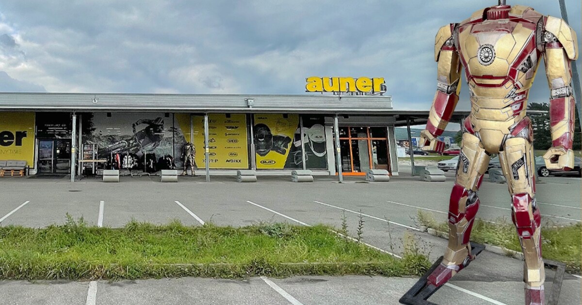 Iron Man without a head - Head stolen: Company pays 1000 euros finder’s ...