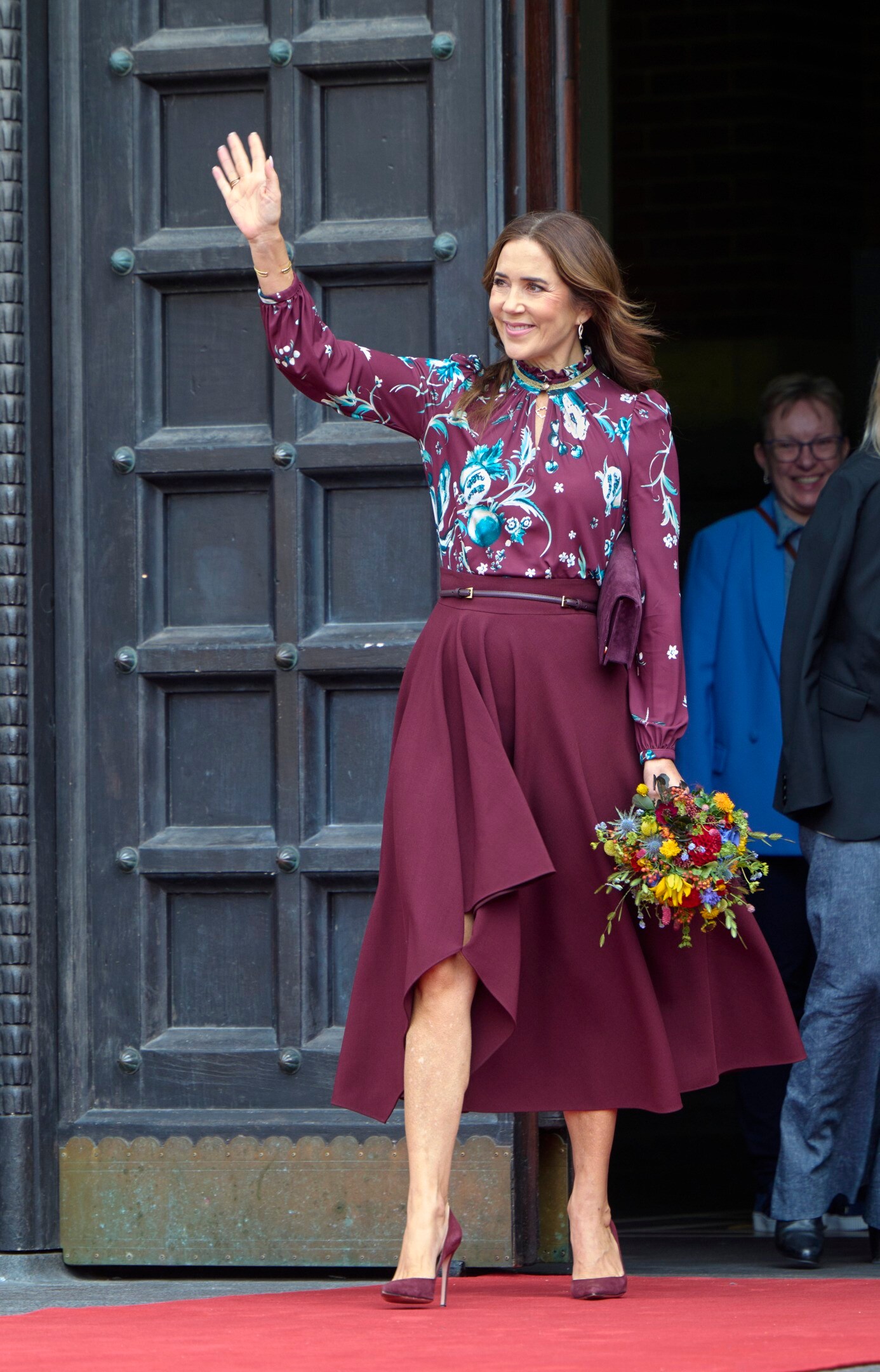 Royale Herbst-Looks - Kate, Máxima und Mary begeistern mit Eleganz ...
