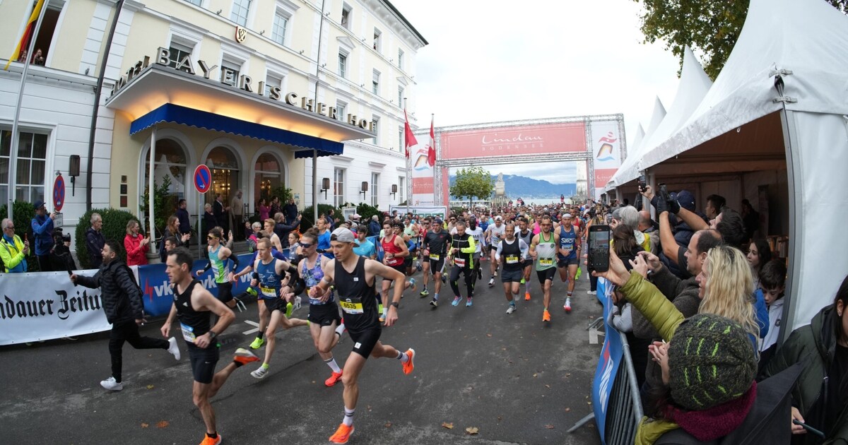 Läufer am Bodensee - 15.000 starten beim Marathon im Dreiländer-Eck ...