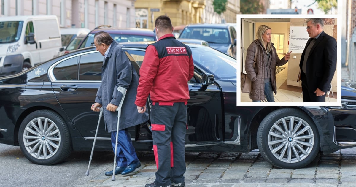 Crash with Richard's BMW - Lugner City sues Lugner widow: duel in court ...