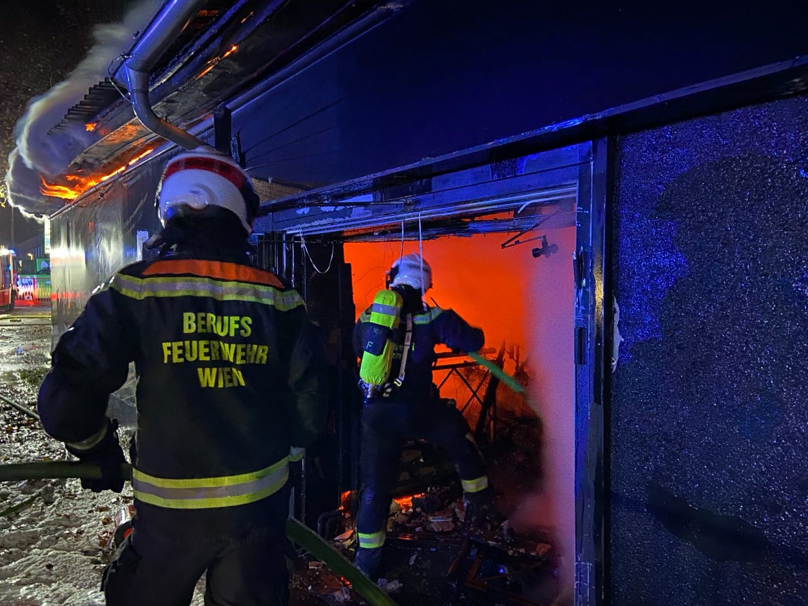 Massive Zerstörung - Bekannter Wiener Club wurde ein Raub der Flammen ...