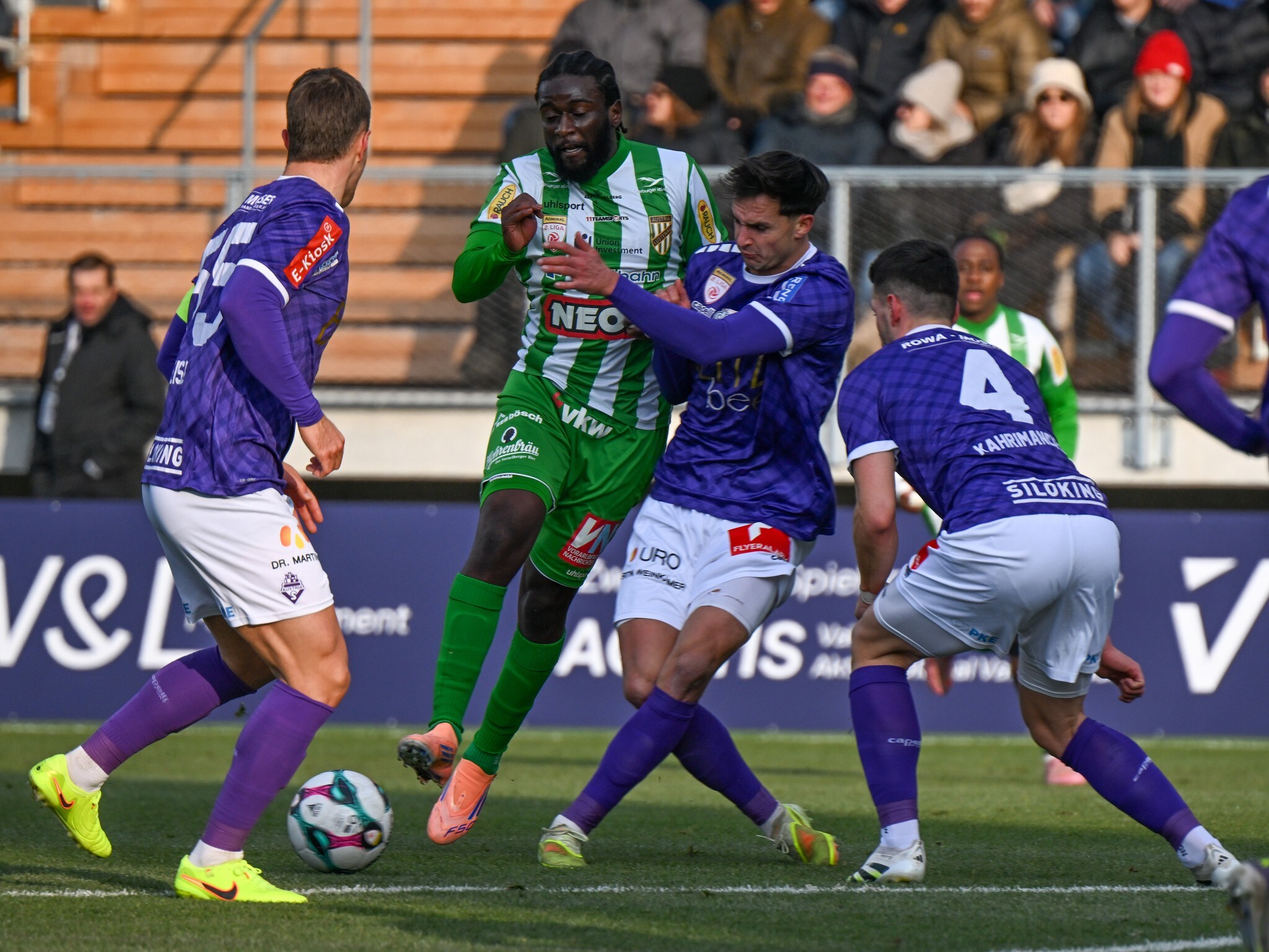 Aufsteiger stark - Austria Salzburg luchst Favorit Lustenau Punkt ab ...