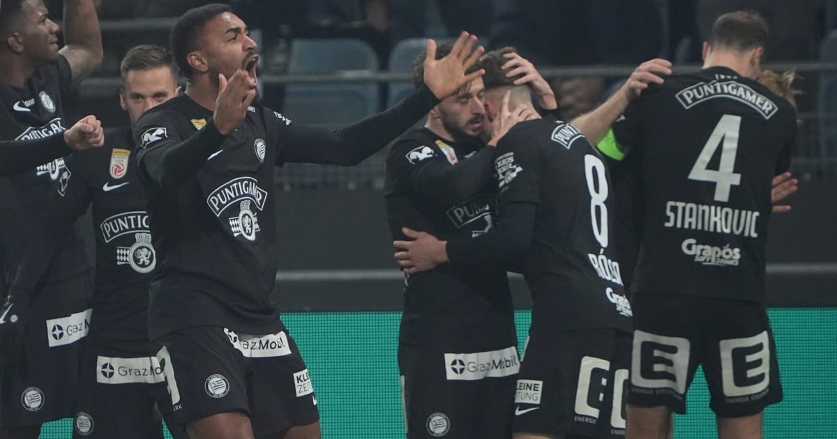 Sieg gegen den GAK - Mitchell und Malone lassen Sturm im Derby jubeln | krone.at