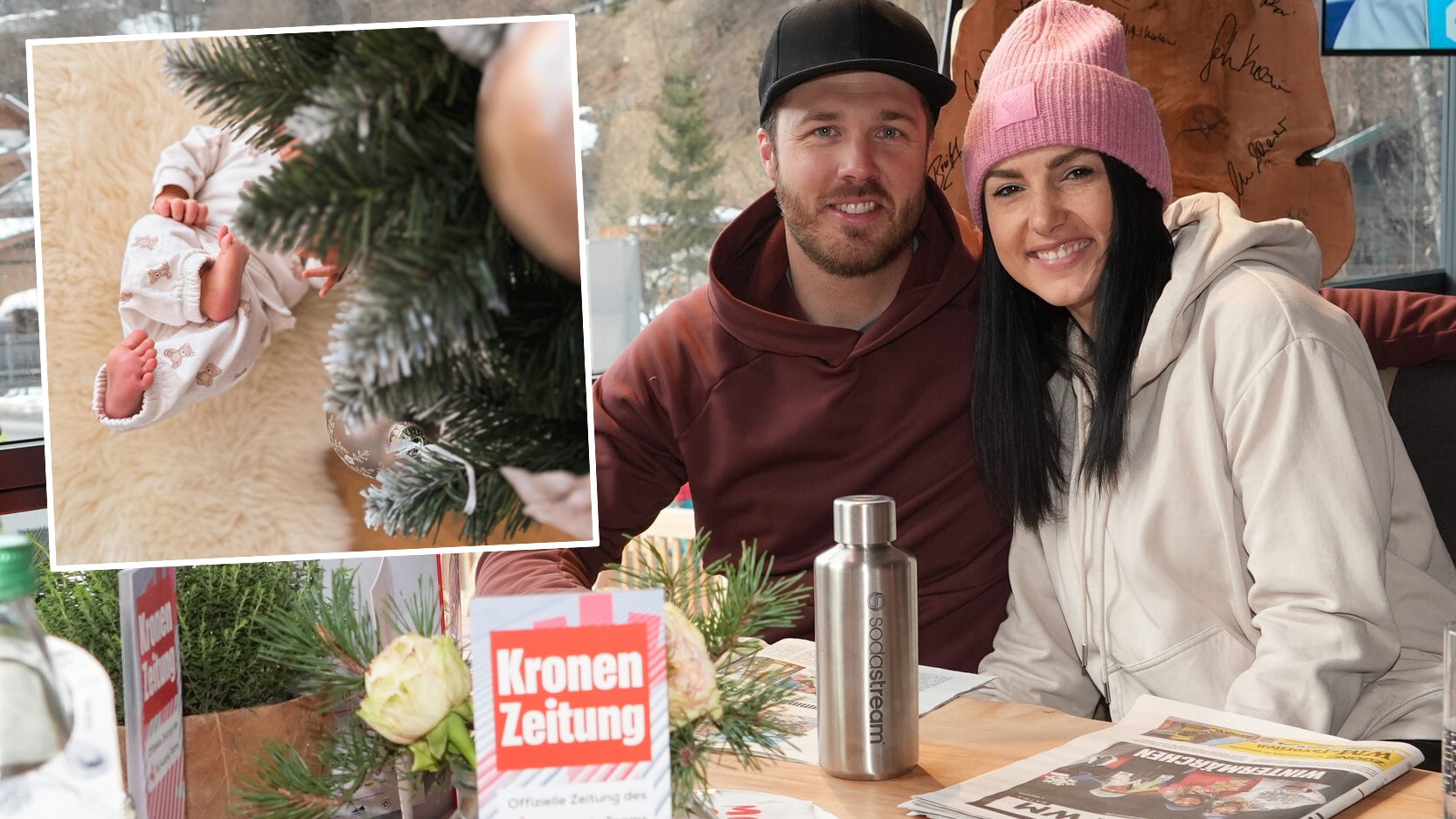 "The most beautiful gift" - Ski couple Venier and Walder become parents ...