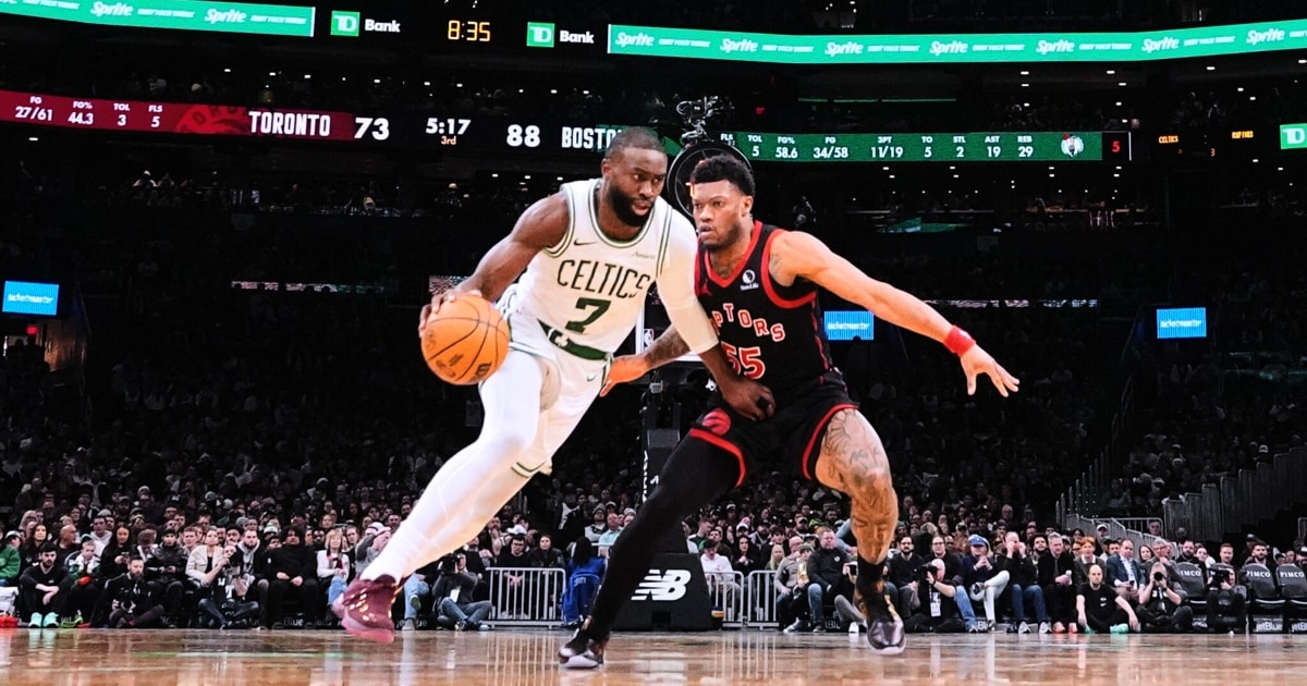 Auch Pöltl fehlte - Boston Celtics besiegen ersatzgeschwächte Raptors ...