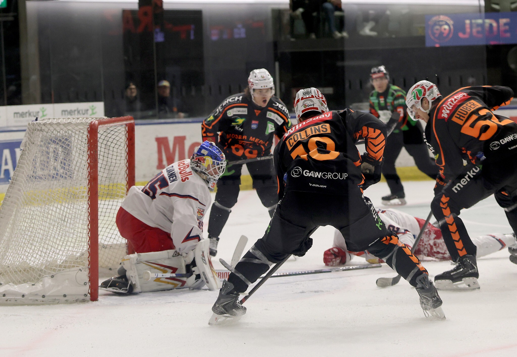 Vor über 4000 Fans - Eishockey-Schlacht mit blauem Auge für 99ers ...