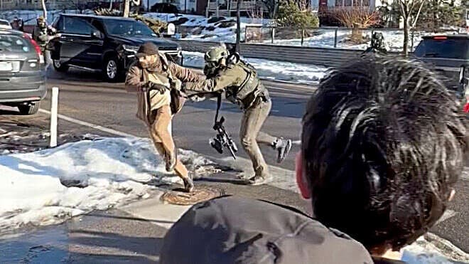 Attack on official vehicle - New video fuels debate about ICE fatal ...