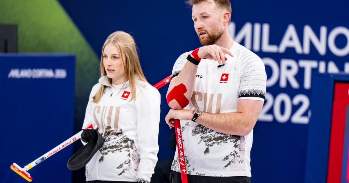Air guitar helps - Game over! Olympics start with curling mishap | krone.at