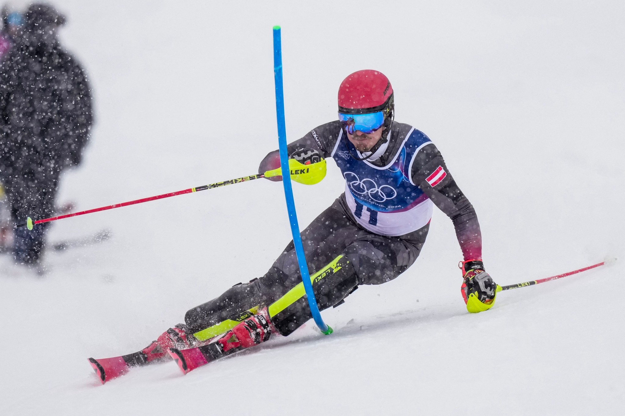 „Habe es probiert“ - Eingefädelt! Feller im Olympia-Slalom früh draußen ...