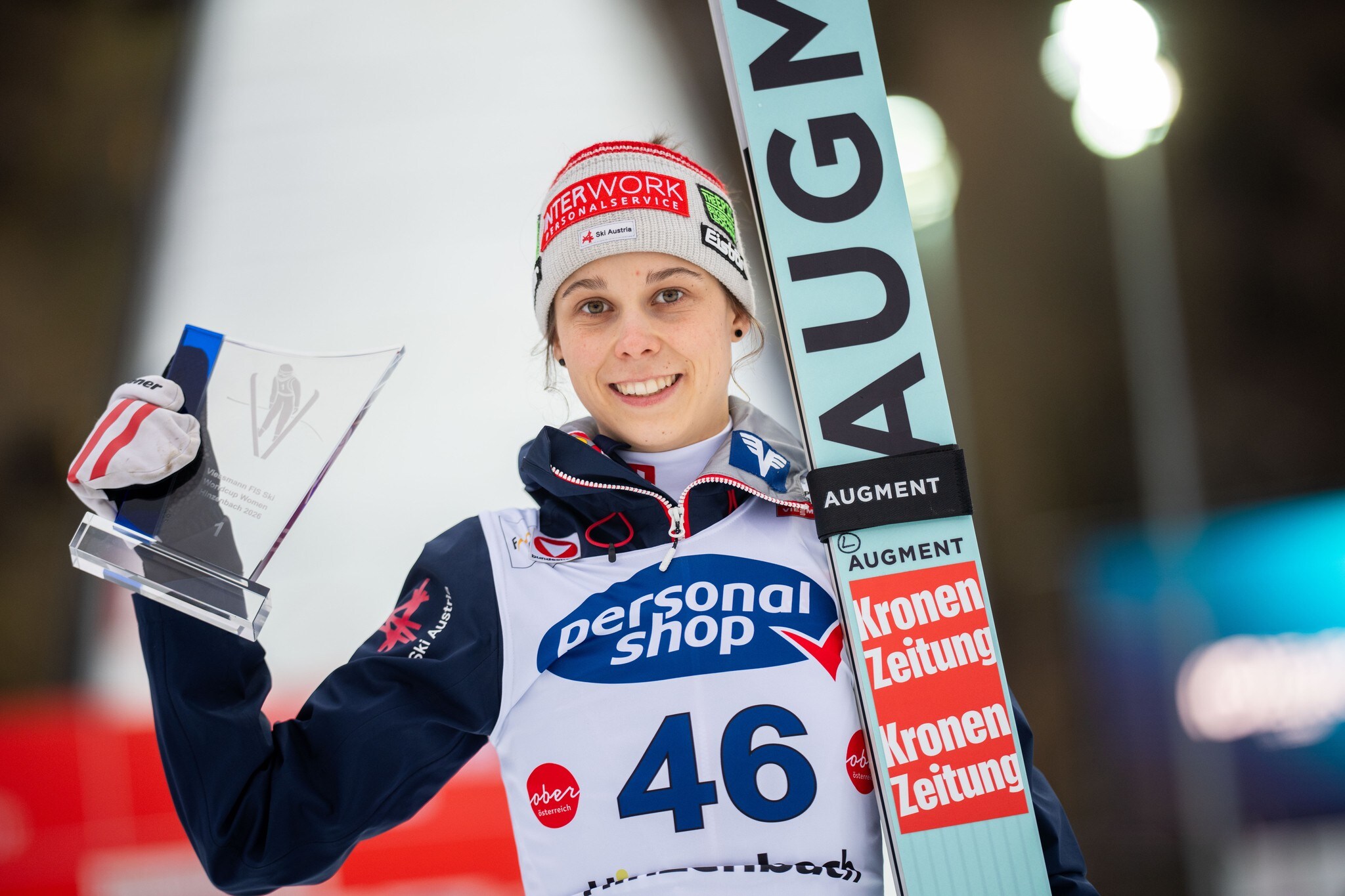 Erster Heimsieg - Lisa Eder gewinnt zweites Springen in Hinzenbach ...