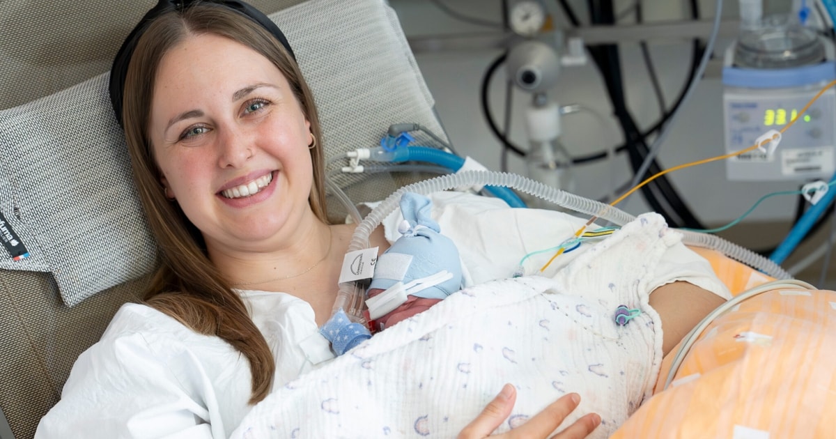 Noch ein langer Weg - Geboren mit 372 Gramm: Hoffnung für Baby Selina ...