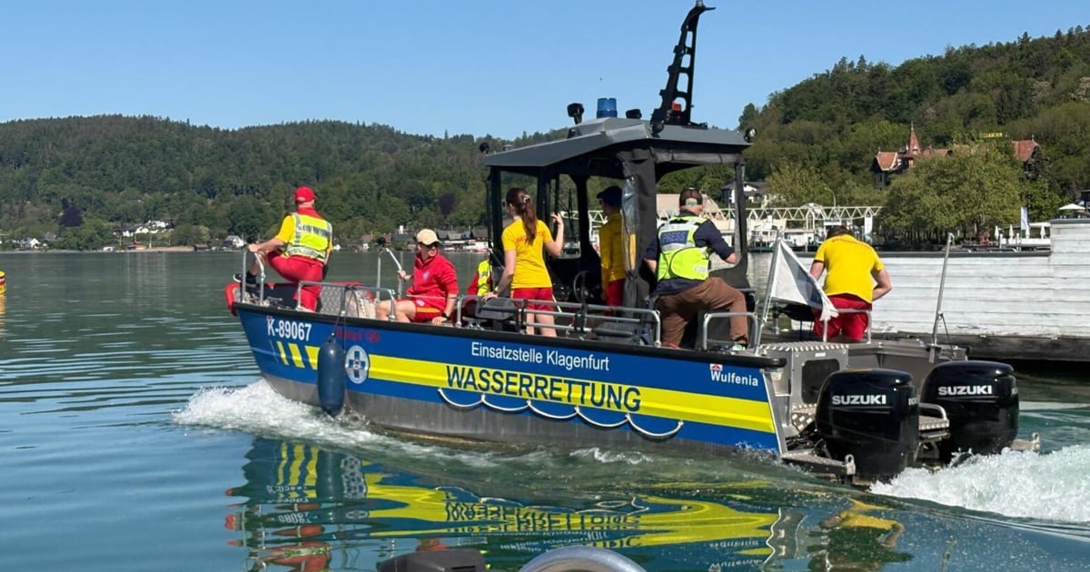 Heli am Wörthersee - Wasserretter starten mit Übung in den Sommer ...
