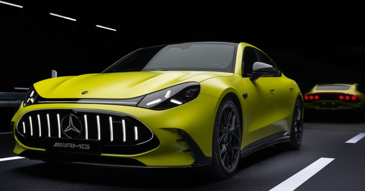 Dieses Heck! - AMG-4-Türer-Coupé: Hyperstark, megairritierend | krone.at