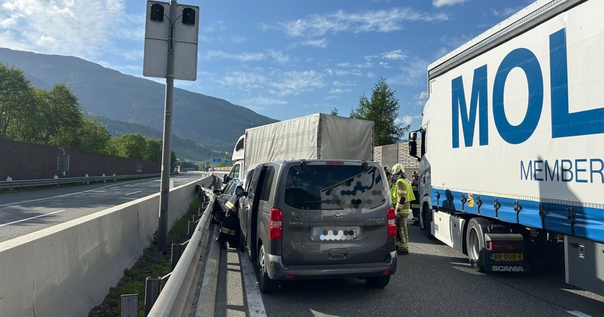 Grobe Verzögerungen - Verkehrsunfall auf A10: Katschbergtunnel gesperrt ...