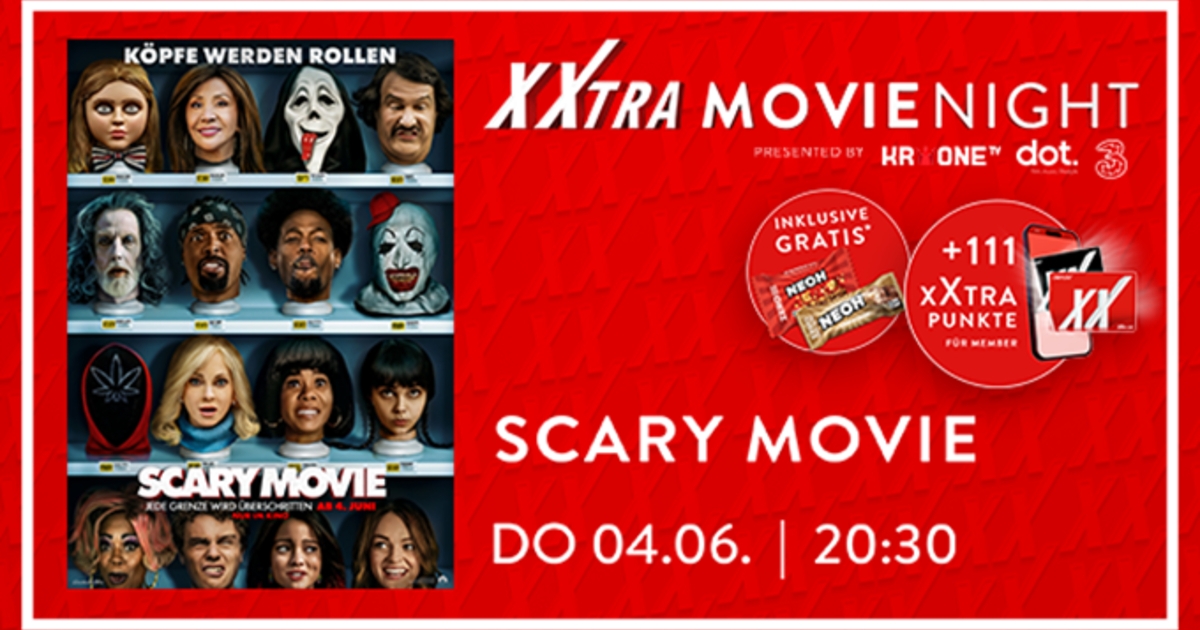 xXtra Movie Night - Sehen Sie den neuen Scary Movie im Cineplexx | krone.at