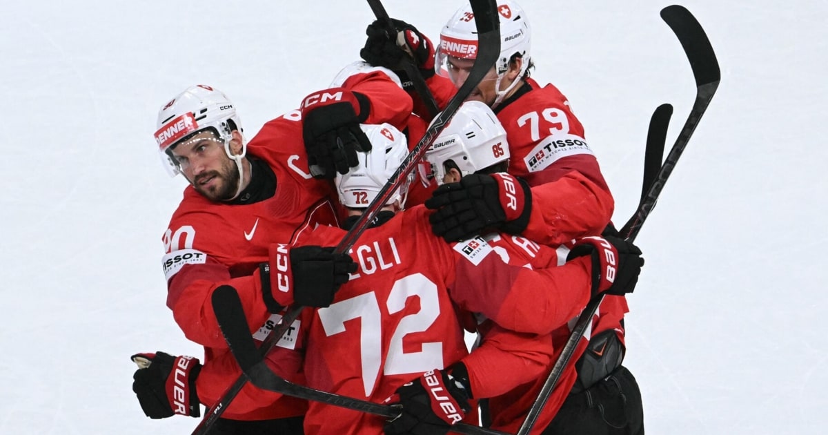 Eishockey-WM-TICKER - LIVE ab 15.20 Uhr: Halbfinale Schweiz vs ...