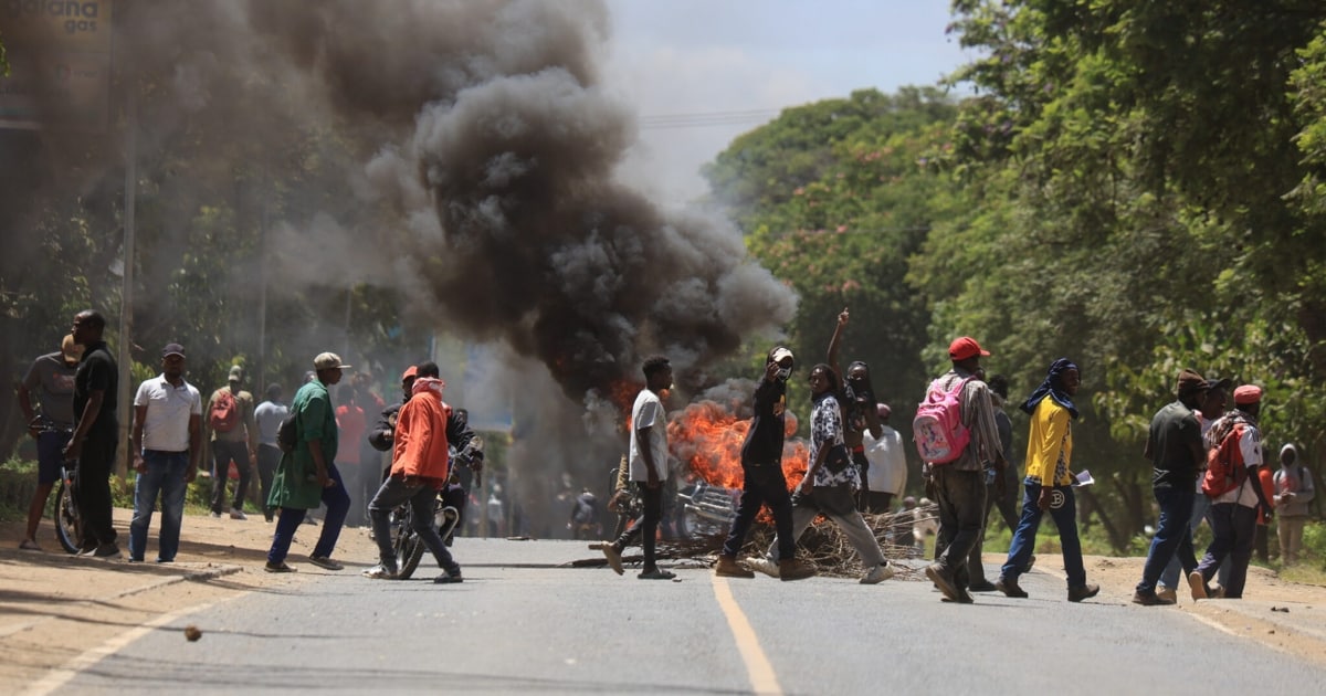 Projekt gestoppt - Kenia: 2 Tote bei Protesten gegen US-Ebola-Station ...