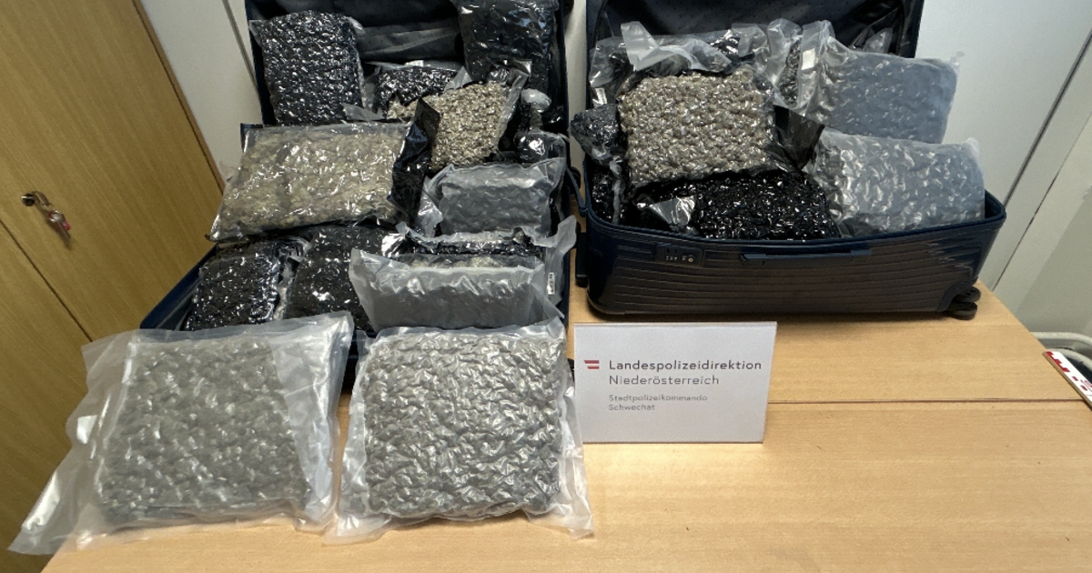 55 Kilo Cannabis! - Erneut Drogen aus Thailand in Wien abgefangen ...