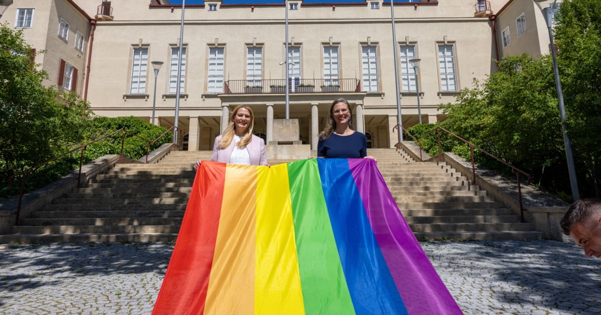 FPÖ empört: - „Regenbogenfahne ist Kampfansage an Familie“ | krone.at