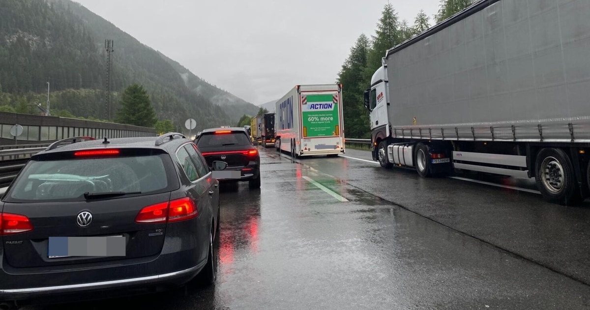 A10 Richtung Villach - Katschbergtunnel ist nach Unfall gesperrt | krone.at