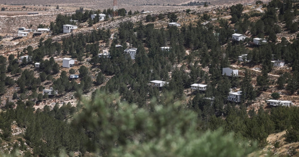 Provokantes Projekt - Israel genehmigt 2100 Wohnungen im Westjordanland ...
