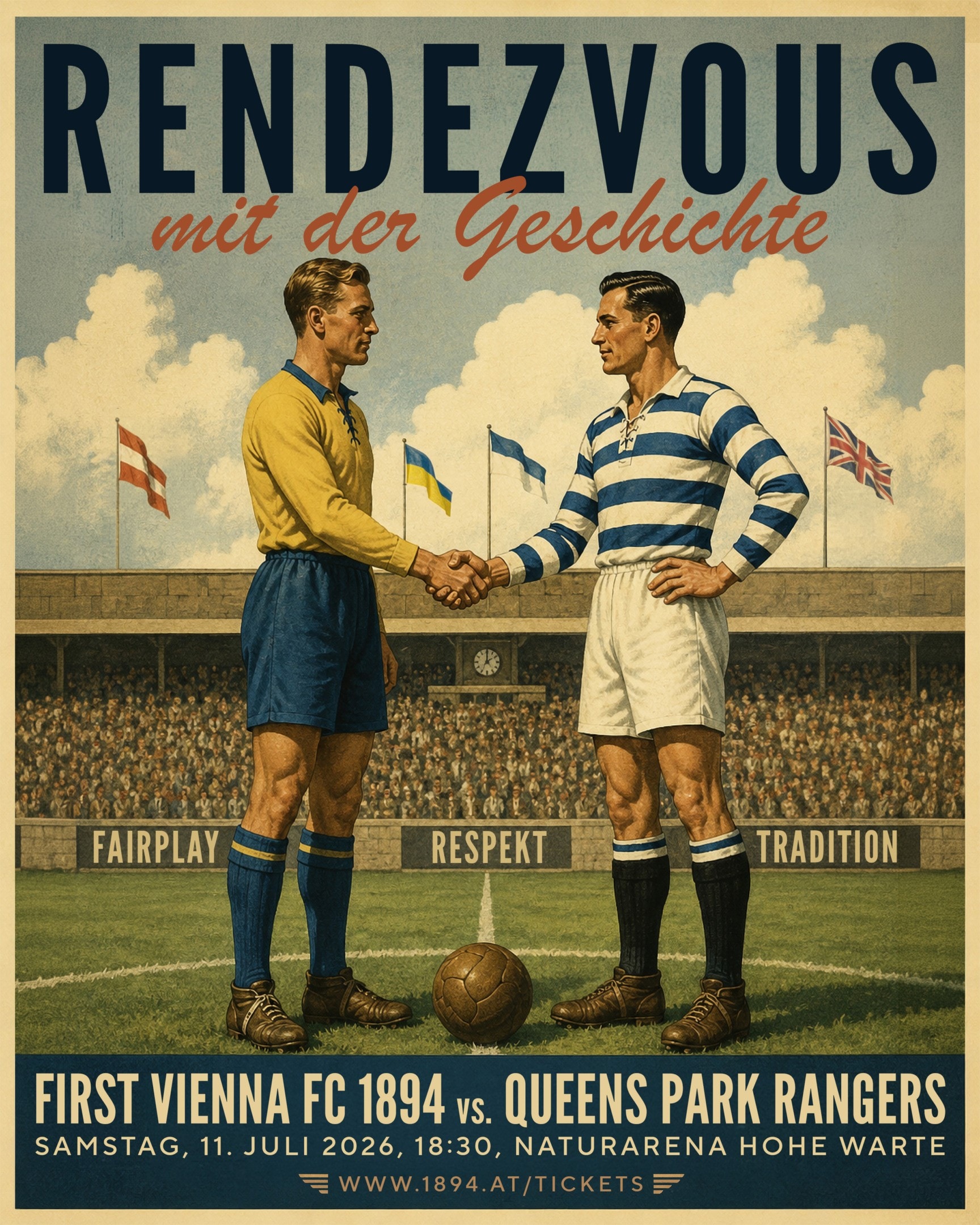Soccer Treat - Friendly Match Highlight! Vienna Takes on English Club ...